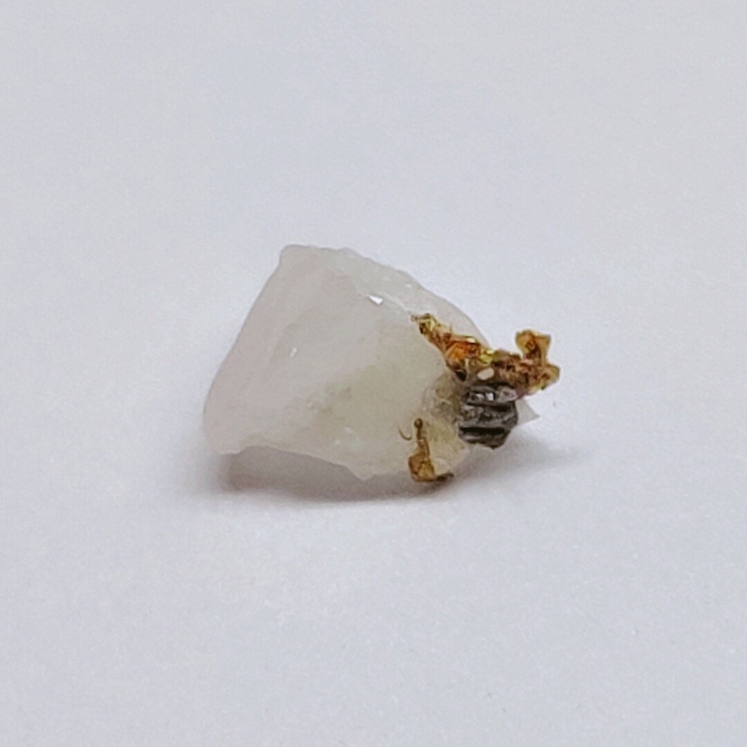 Natural Native Gold in Quartz Rough Crystal From Oriental Mine ...