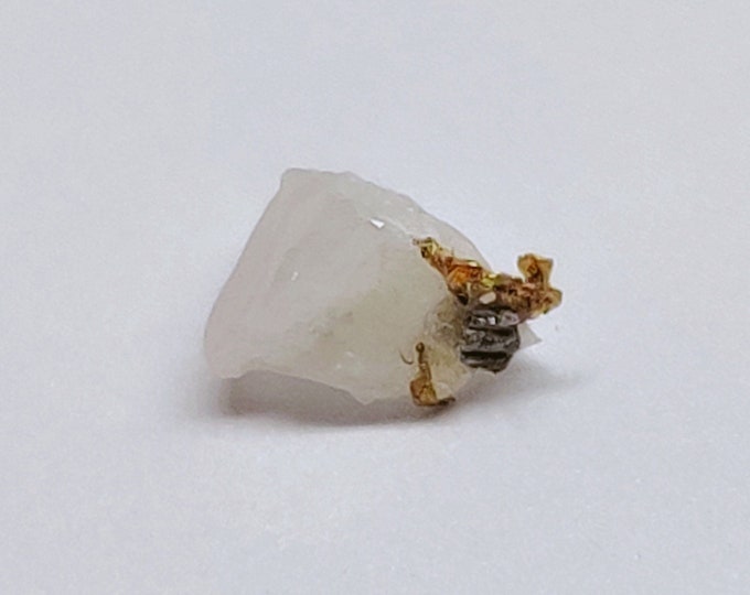 Natural Native Gold in Quartz Rough Crystal From Oriental Mine ...