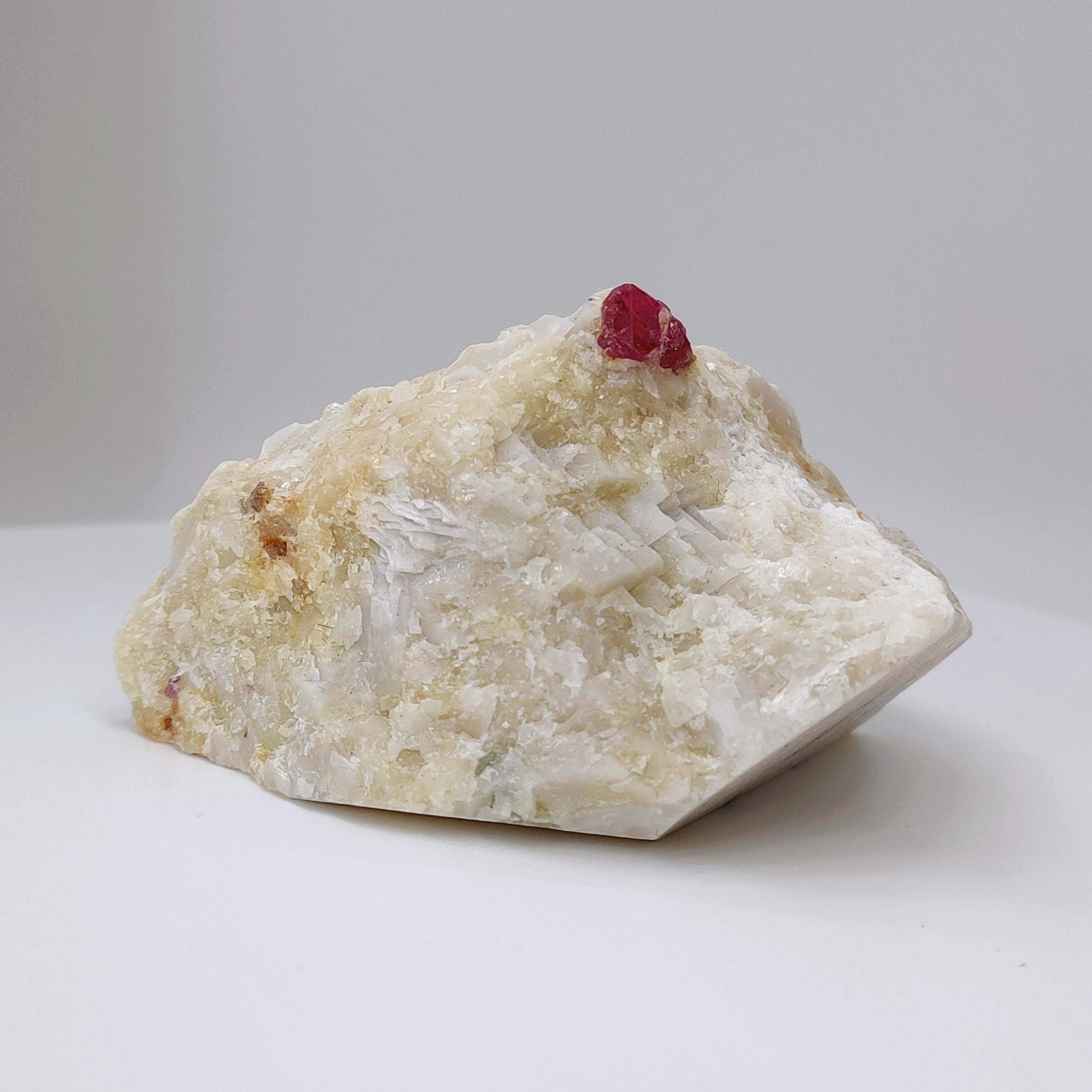 Natural Ruby Crystal on Marble Matrix From Afghanistan - Etsy