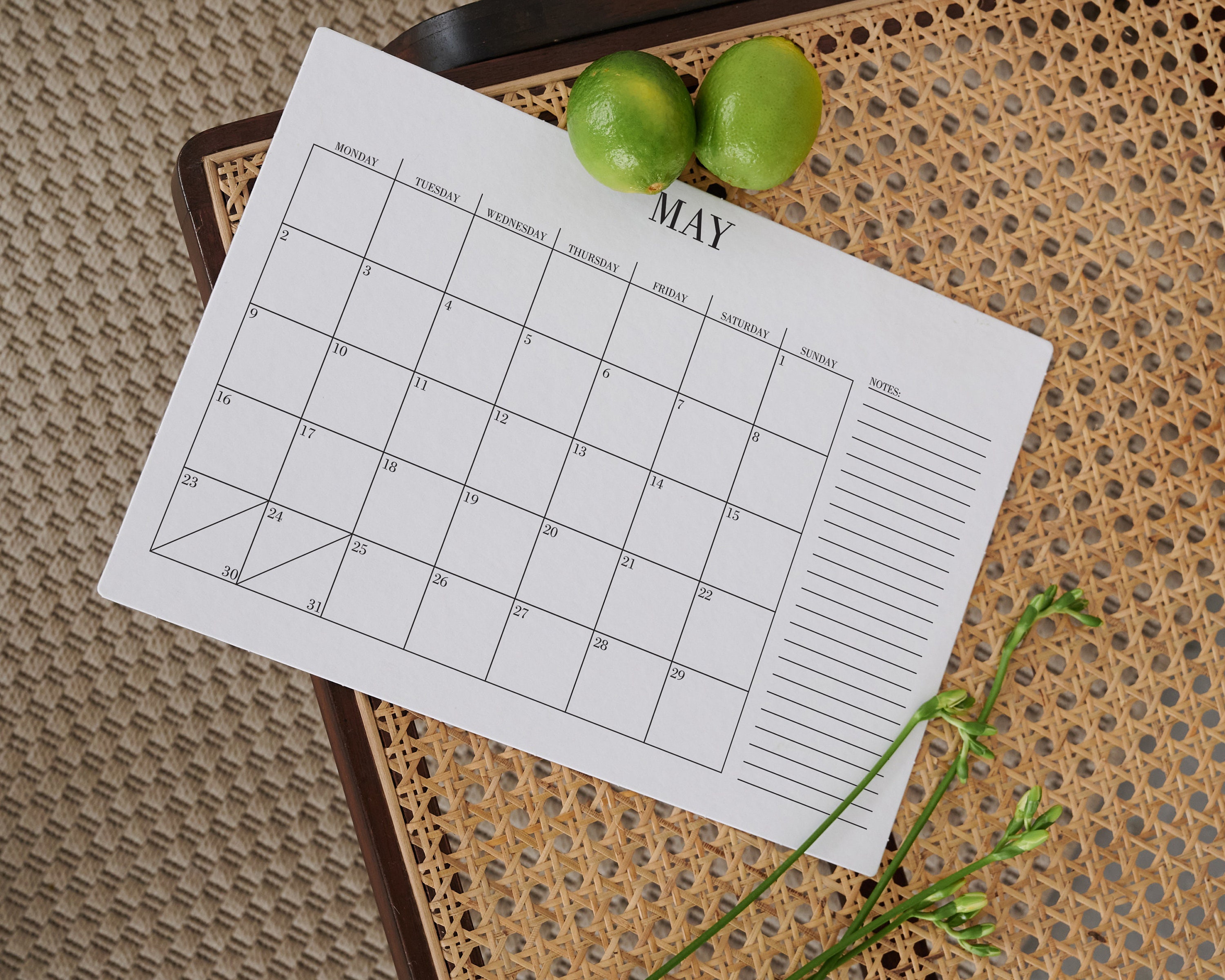 2022 Monthly Planner Printable Sheets PDF, A3 and A4 Printable ...