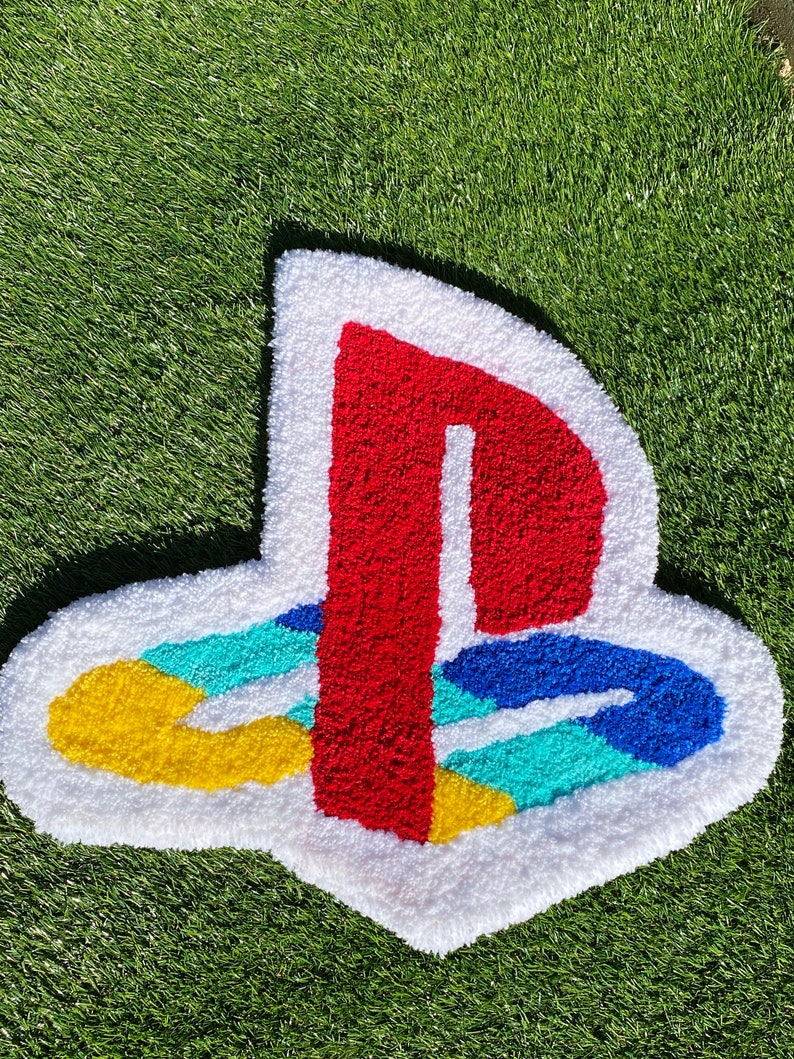 Playstation Logo Rug - Etsy