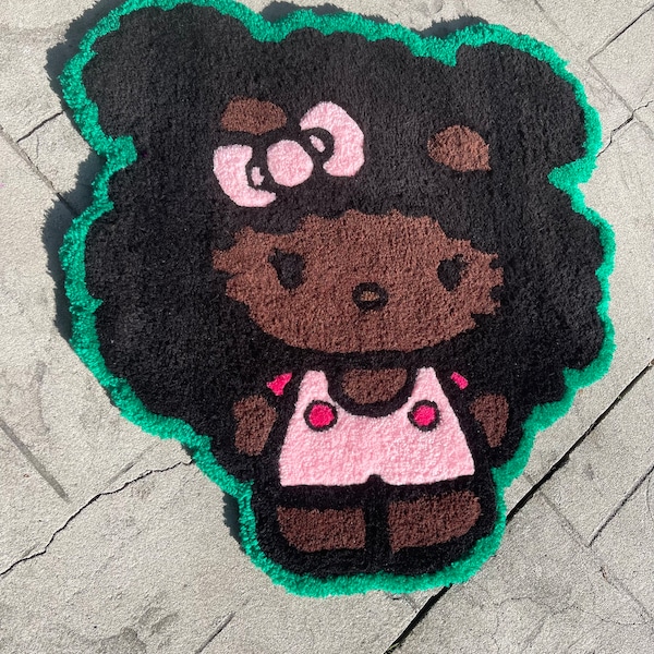Hello Kittys Rug - Etsy