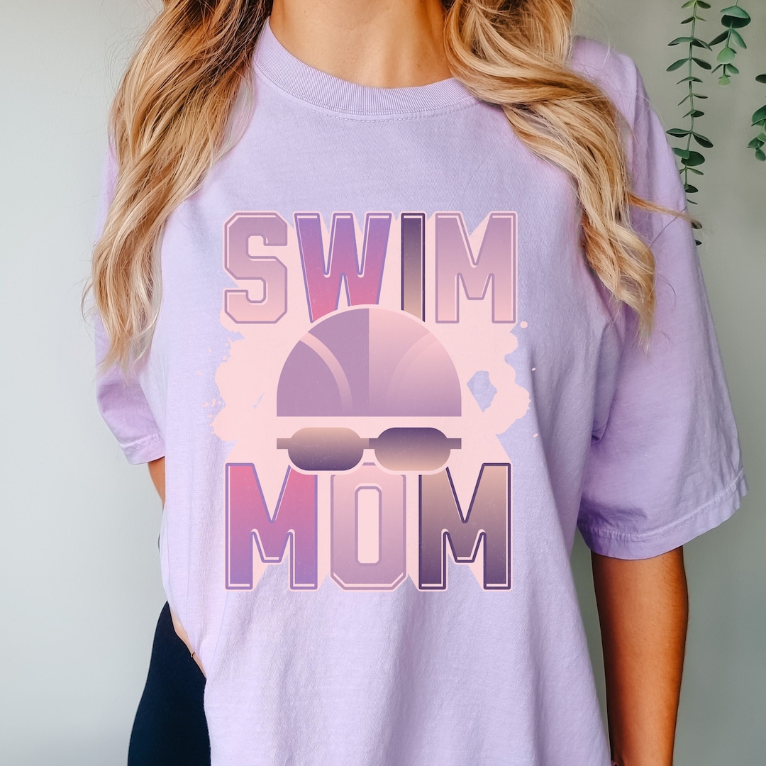 Swim Mom Shirt, Livin That Swim Mom Life, Swim Mom T Shirt, Swim Team ...