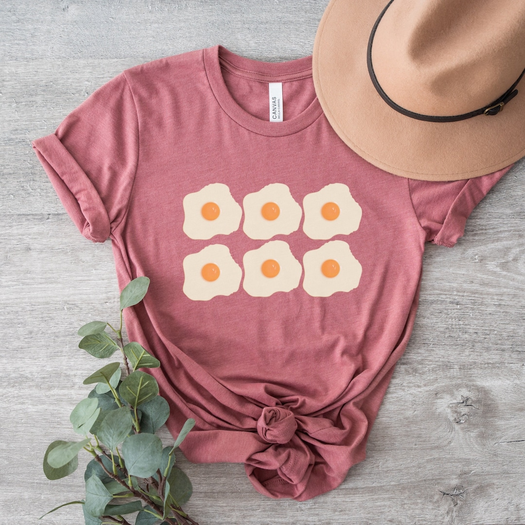 Fried Egg Shirt, Eggs T-shirt, Brunch Shirt, Egg Shirt, Breakfast Shirt, Brunch Club Shirt ...