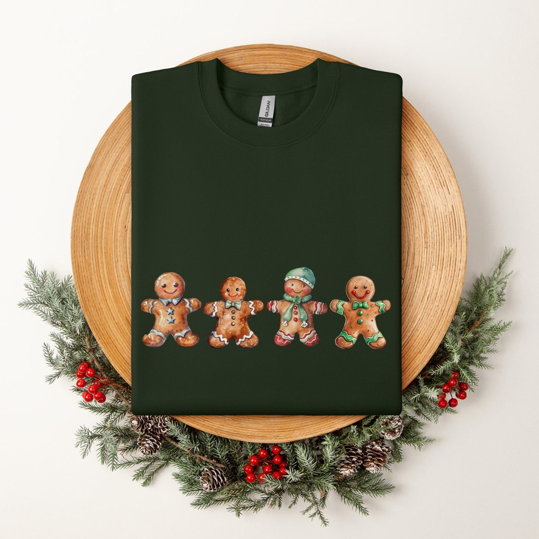 Gingerbread Crewneck, Gingerbread Sweater, Cookie Sweatshirt ...