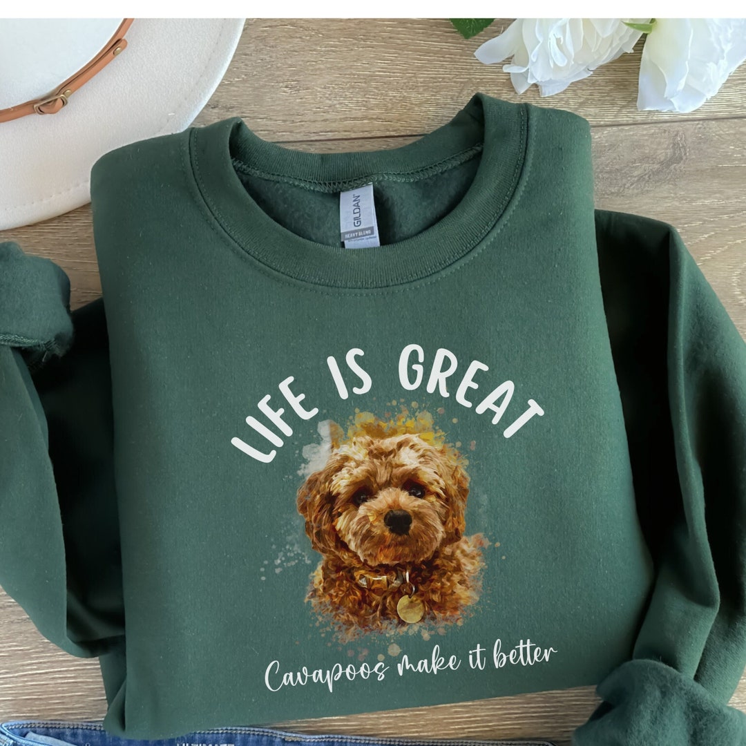 Cavapoo Shirt, Cavapoo Mom, Cavapoo Sweatshirt, Cavapoo Gifts, Cavapoo ...
