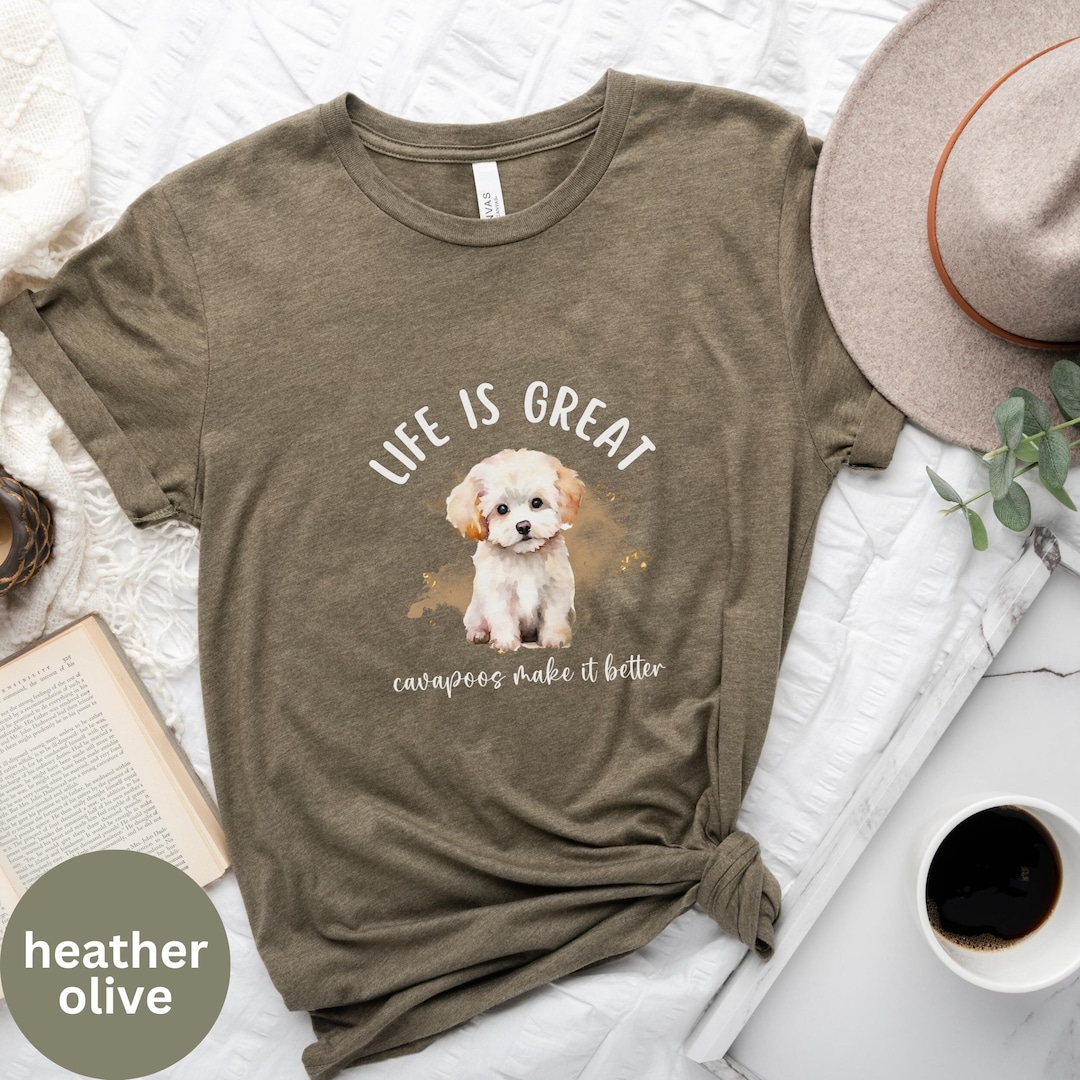 Cavapoo Dog Shirts, Cavapoo Mom Shirt, Cavapoo Mom Gift, Cavapoo Tee ...