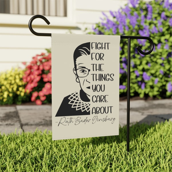 Ruth Bader Ginsburg Garden Flags - Etsy