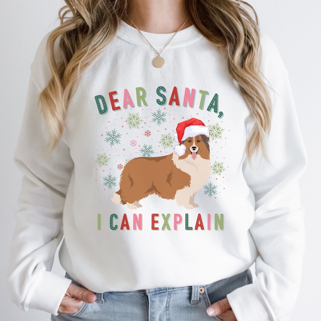 Sheltie Christmas Shirt, Sheltie Sweatshirt, Sheltie Shirts, Sheltie ...