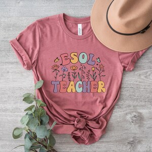 Esol Teacher Shirt, Esol Teacher, Esol Teacher Gift, Esol Shirt, Esol ...