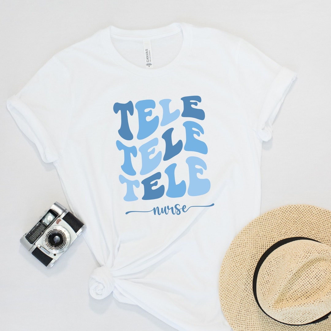 Telemetry Nurse Shirt, Telemetry Shirt, Telemetry Nurse T Shirt ...