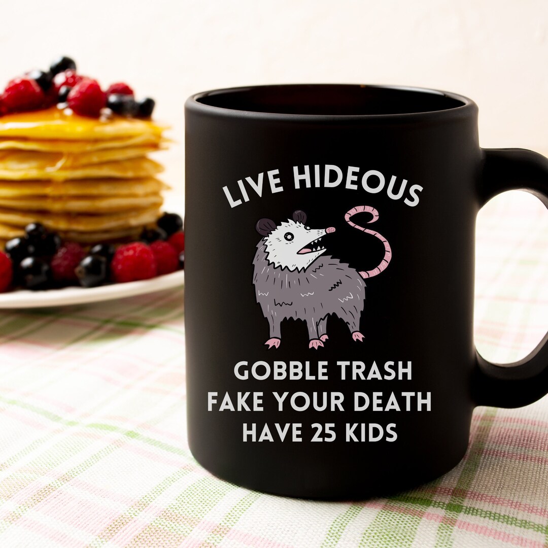Possum Mug, Opossum Mug, Opossum Coffee Mug, Opossum Gifts, Possum ...