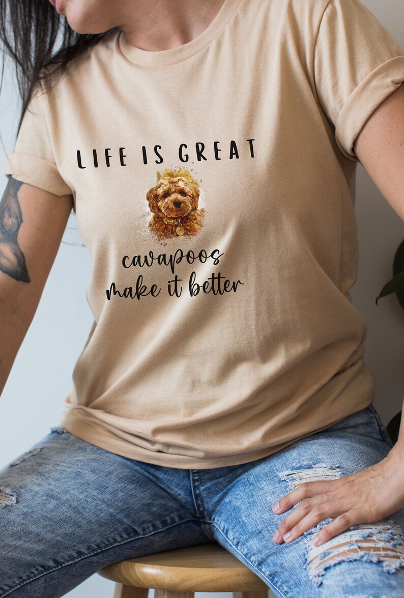 Cavapoo Dog Shirts Cavapoo Mom Shirt Cavapoo Mom Gift - Etsy