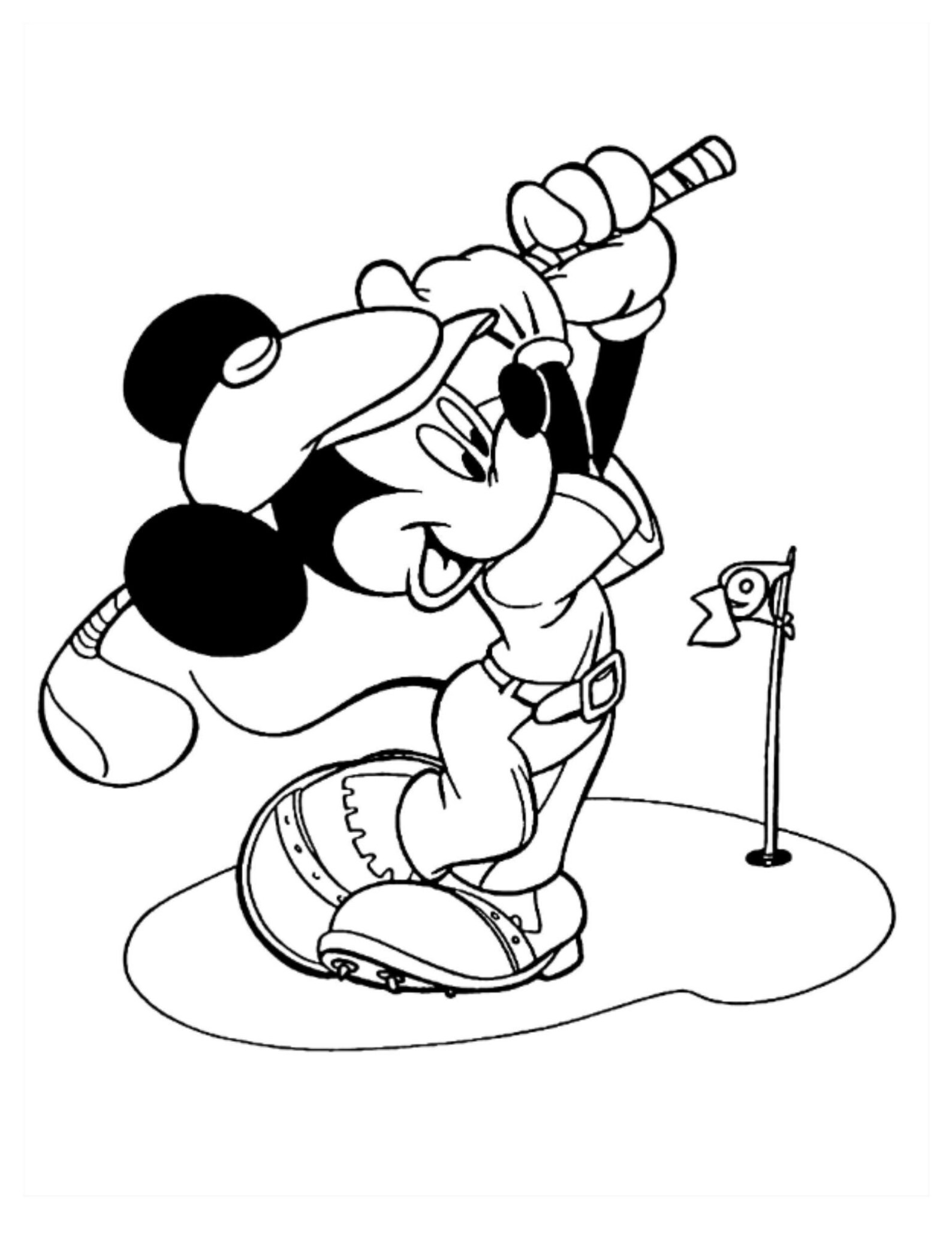 Mickey Mouse Coloring Book 50 Mickey Mouse Pictures to Print - Etsy