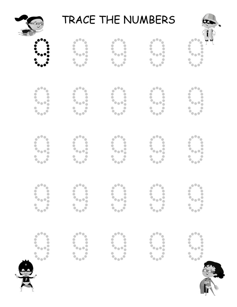 Tracing Activity Book, 90 Pages of Letter, Number and Line Tracing for ...