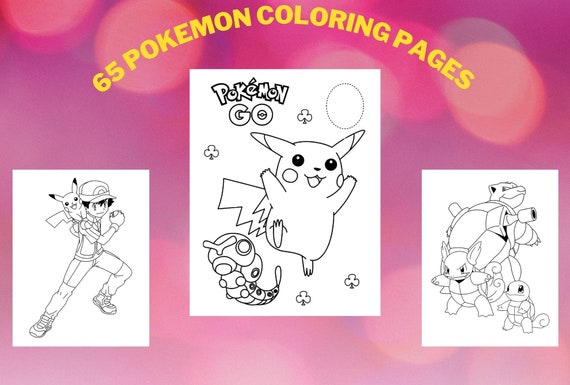 Kalos Region Pokemon Coloring Pages