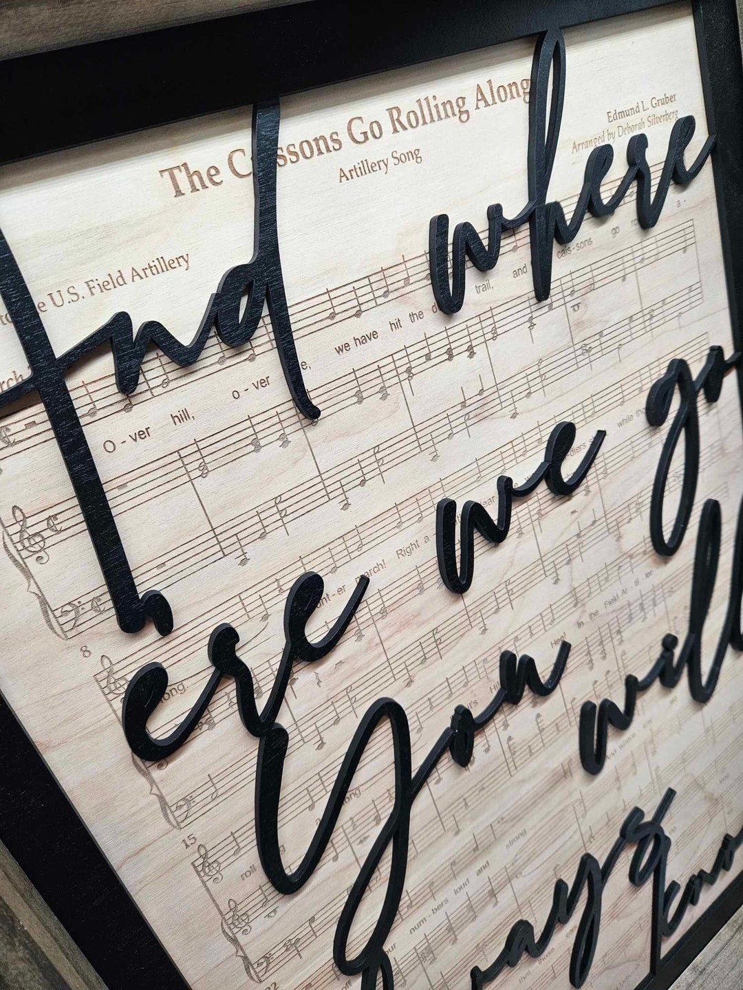 Army Traditional Service Song Files / the Caissons Go Rolling Along ...