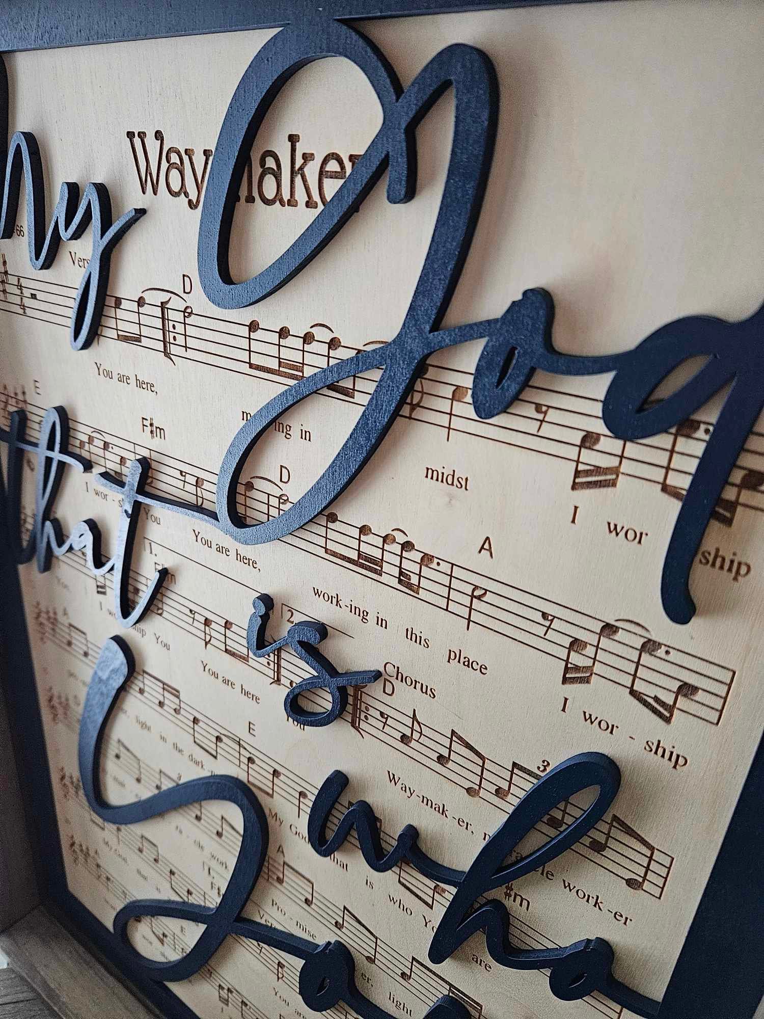 Waymaker Song Files .svg .pdf .png .webp .dxf - Etsy