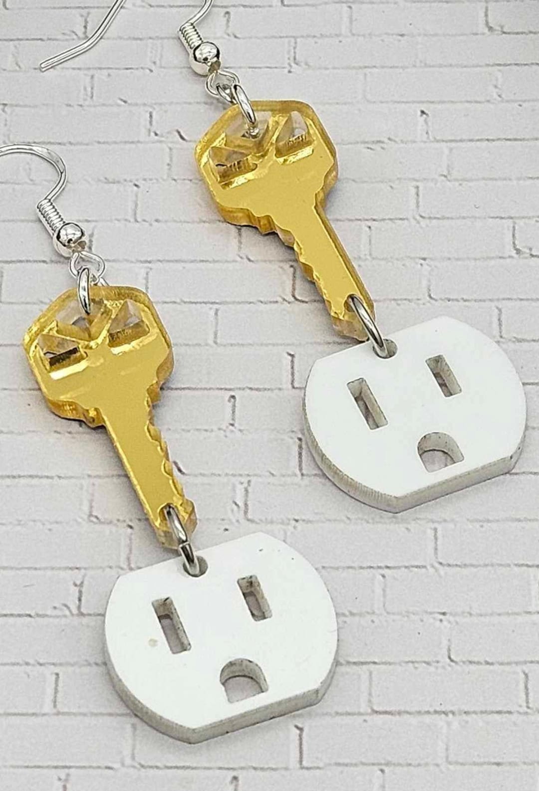 Key & Socket Earring Files .png .pdf .svg .webp .jpeg - Etsy