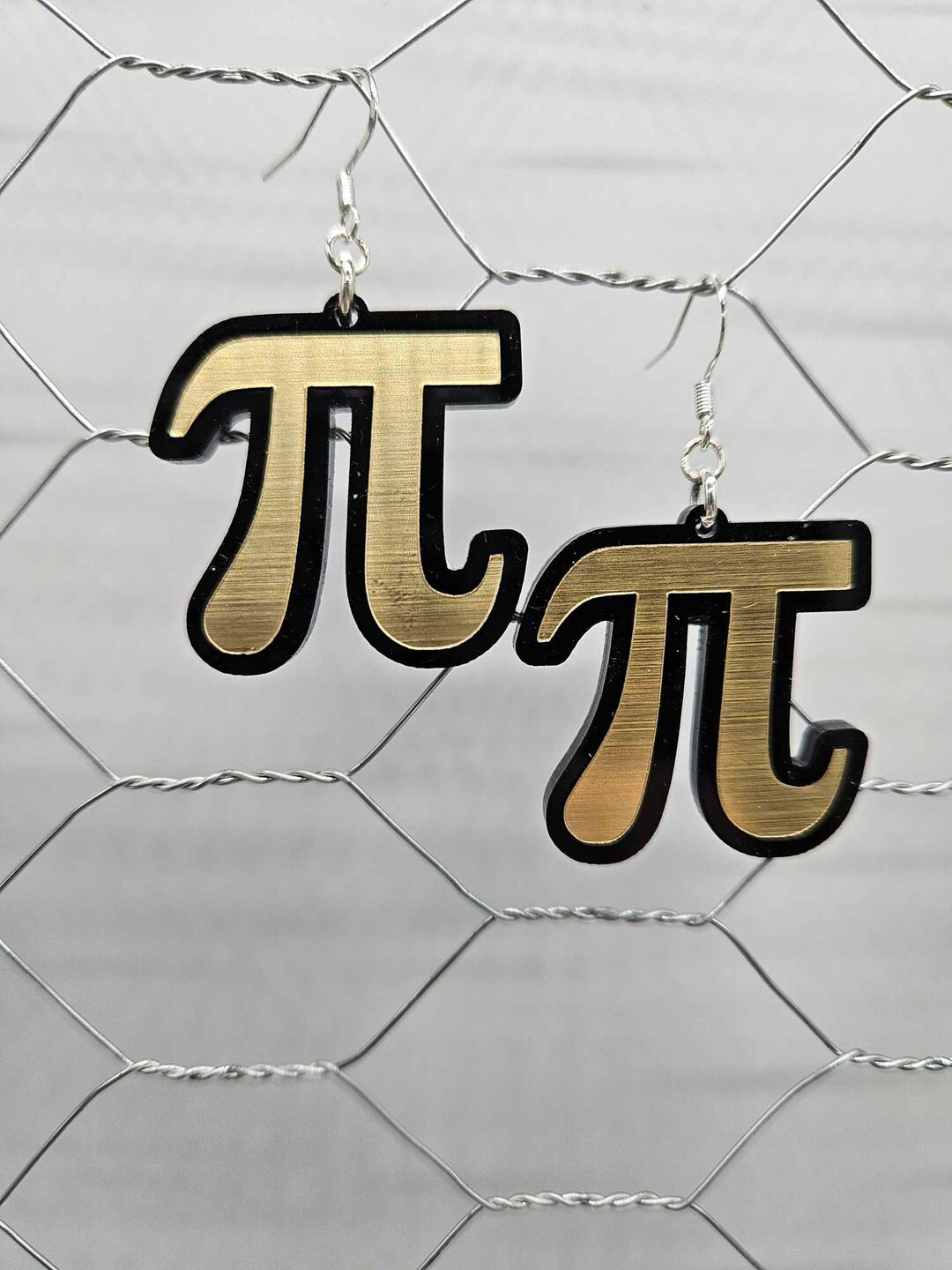 Pi Symbol Earring Svg - Math Jewelry Laser Cut File - Svg Pdf Dxf Ai ...