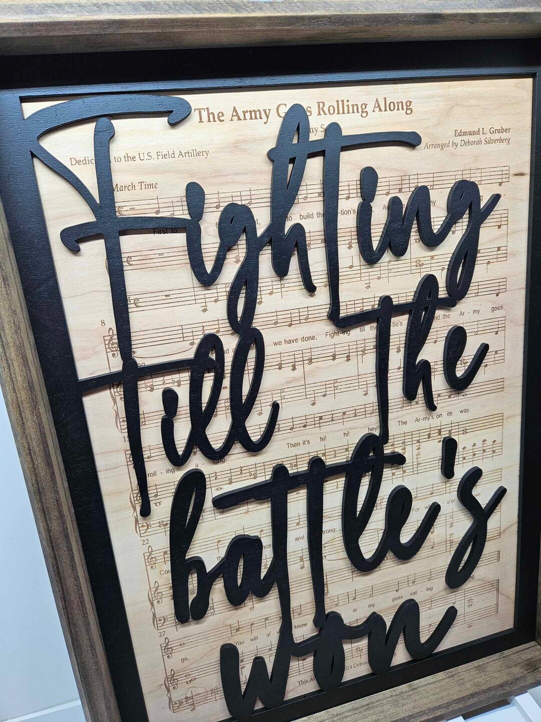 Army Service Song Files / the Army Goes Rolling Along / Fighting Till ...