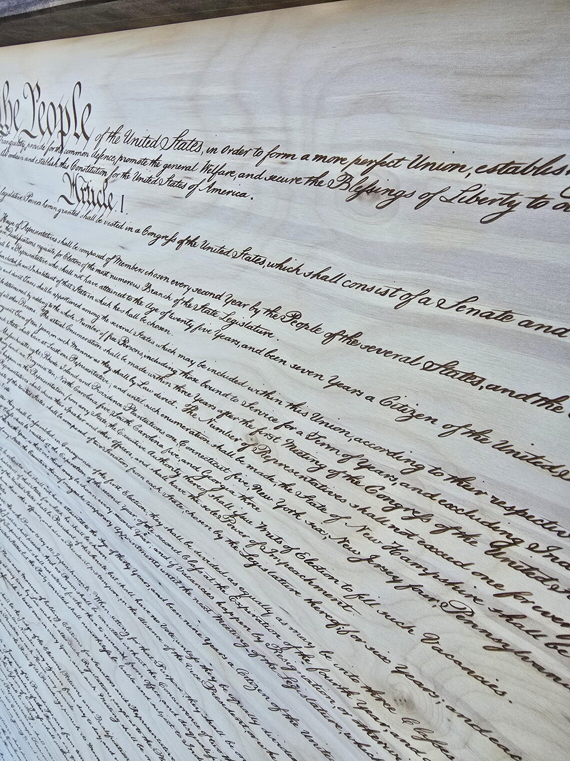 US Constitution Svg File – Historical Document Laser Engraving for Glowforge, Cricut – Svg, Pdf ...