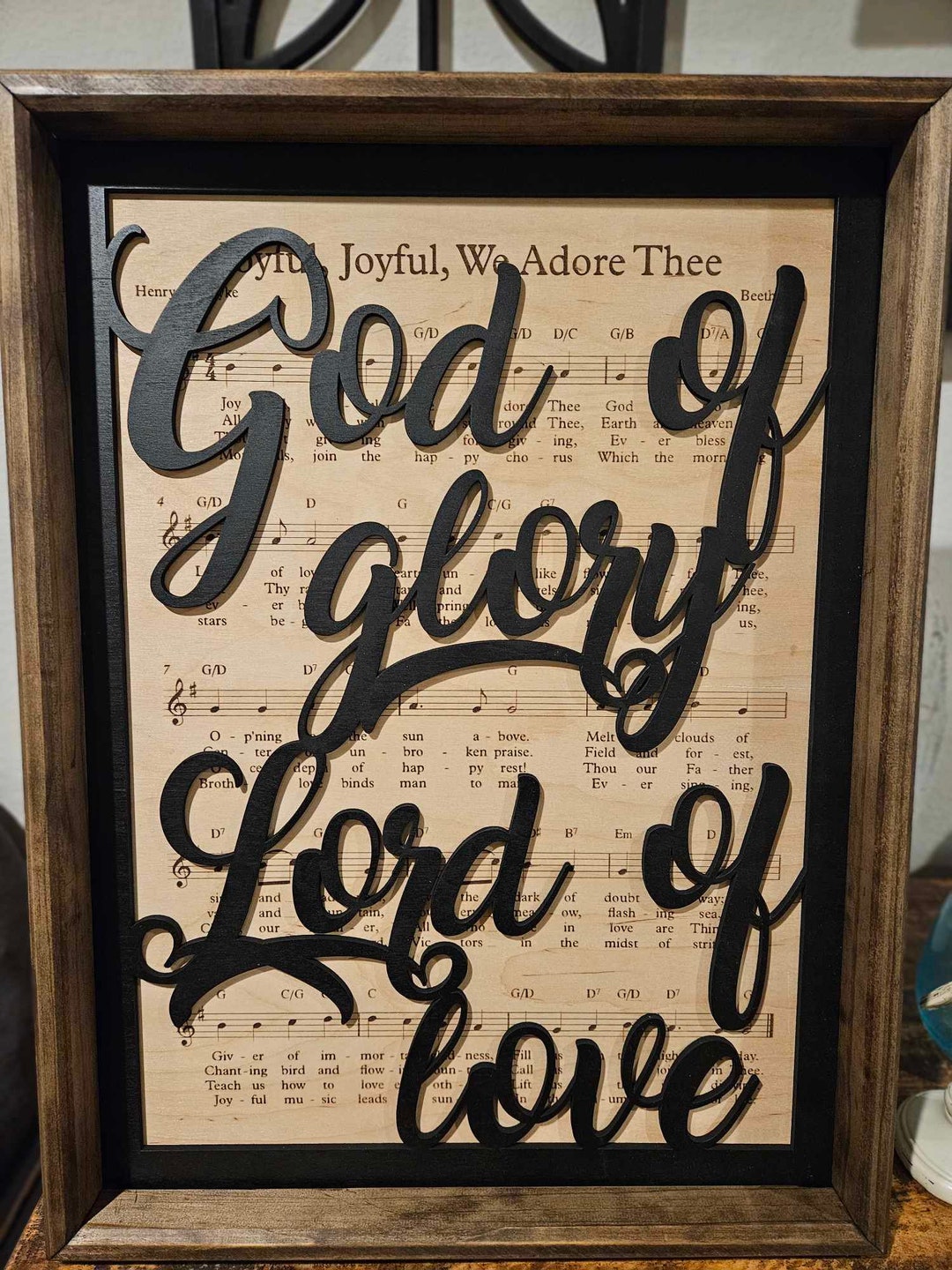 Joyful Joyful We Adore Thee Hymn Files .svg .pdf .png .webp .dxf - Etsy