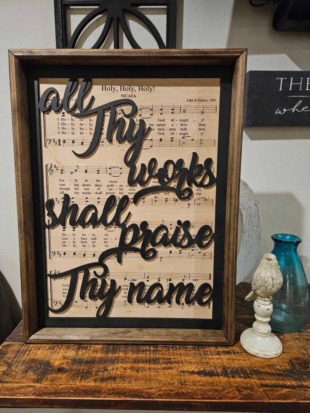 Holy Holy Holy Hymn Files .svg .pdf .png .webp .dxf - Etsy