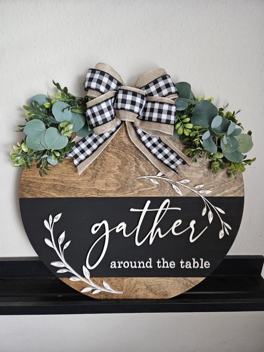 Gather Around the Table Sign Files .svg .pdf .png .dxf .webp .jpg .ai ...