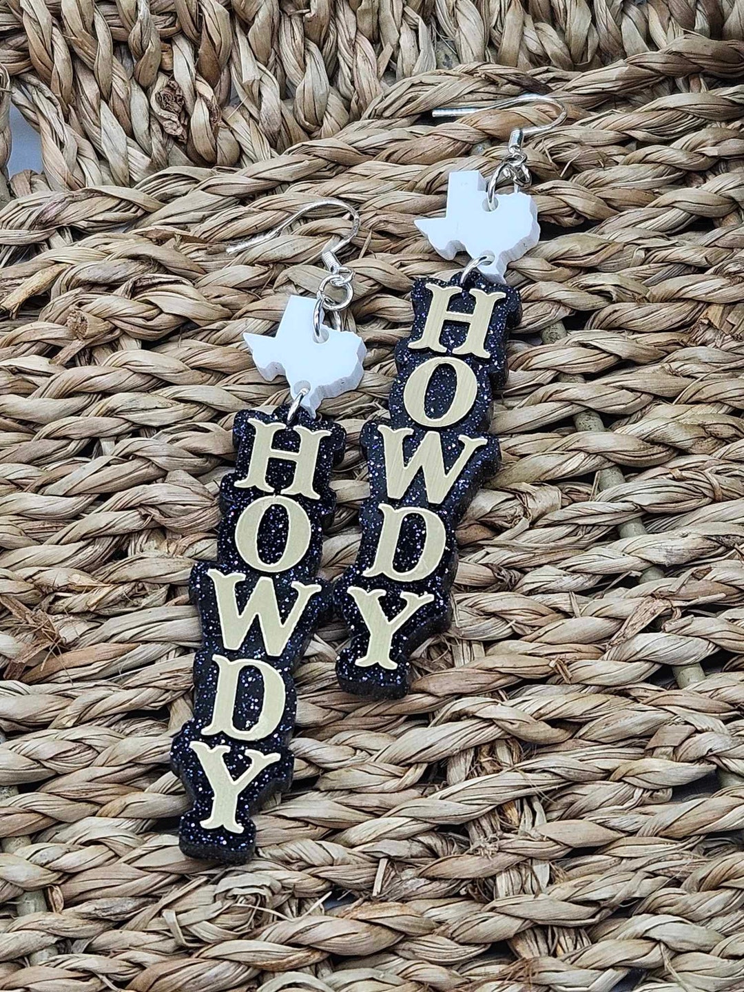 Texas Howdy Svg - Western State Earrings Laser File - Svg Pdf Dxf Ai ...