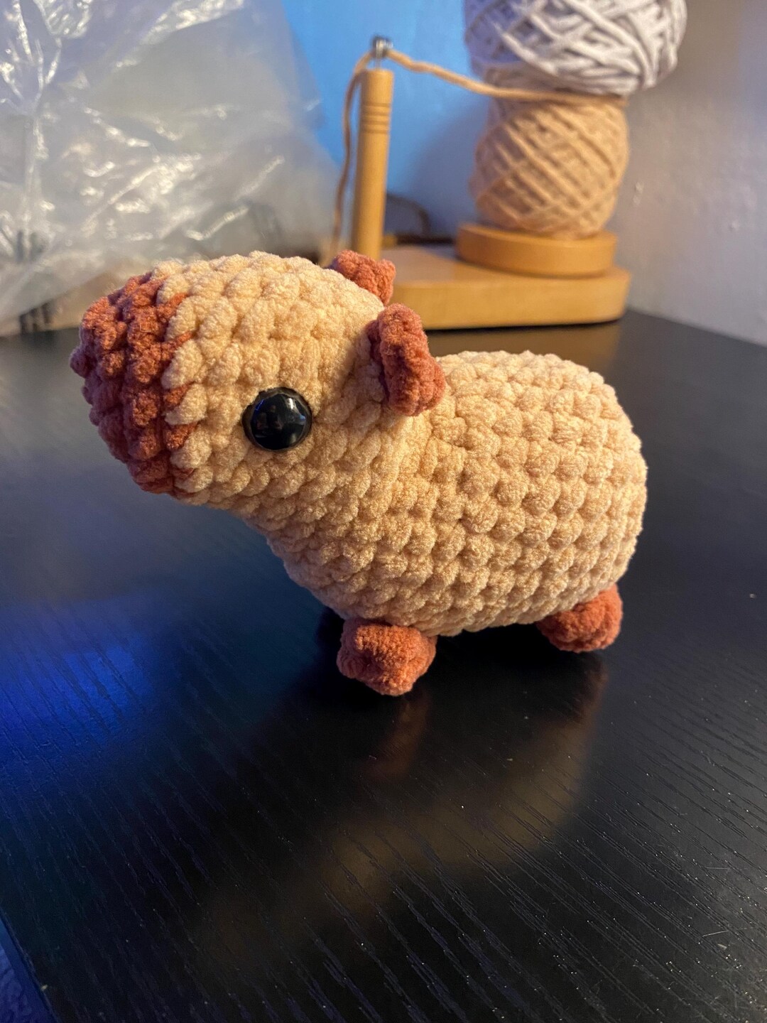 Crocheted Capybara - Etsy
