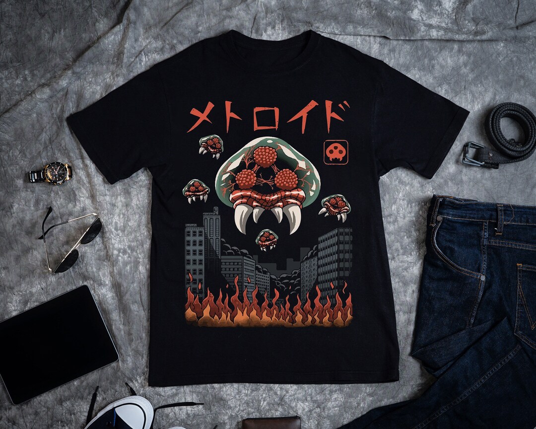 Super Metroid Vintage Black T-shirt - Etsy
