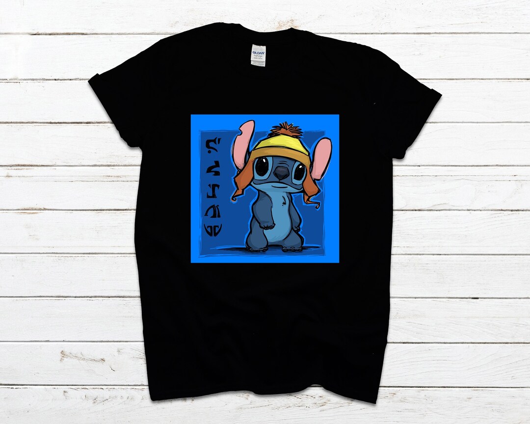 Top Camiseta Camisa Stitch Swag Thug Lindo Disney Hombres Mujeres Niños ...