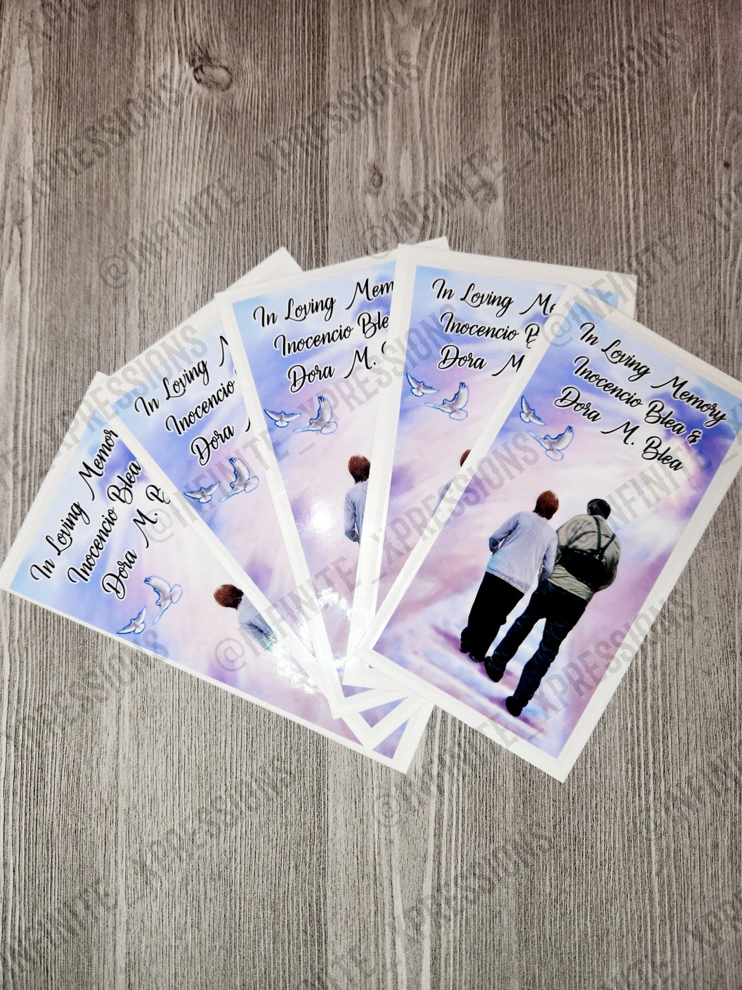 Candle STICKER LABELS ONLY- Custom Candles /memorial/prayer Candle ...