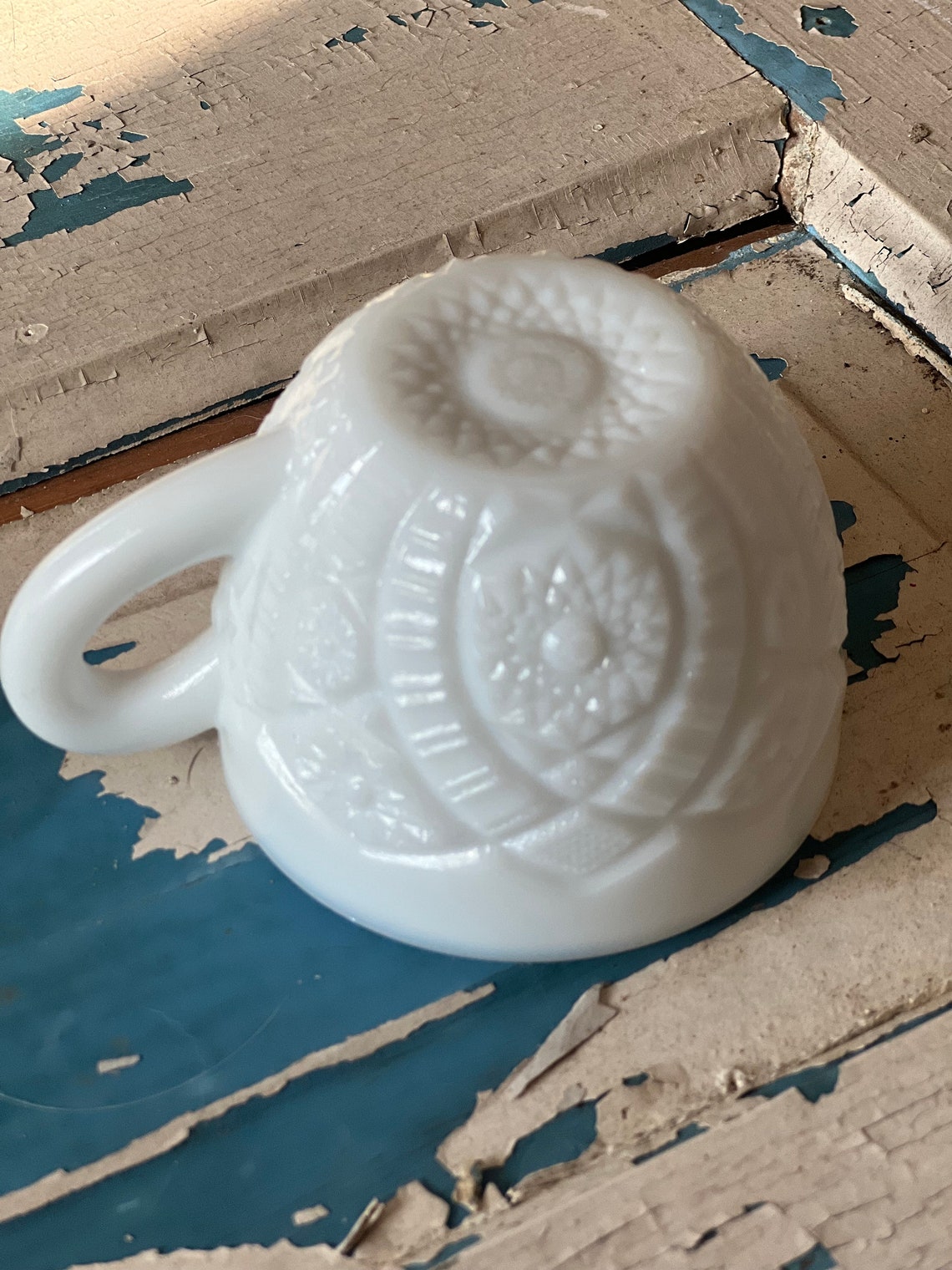 Vintage Concord Milk Glass Punch Cup by MCKEE - Etsy