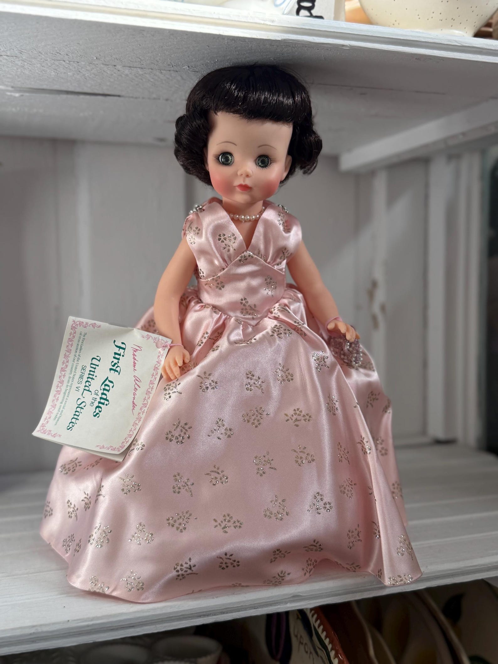Madame Alexander. First Ladies of the United States Dolls. 14” “mamie ...