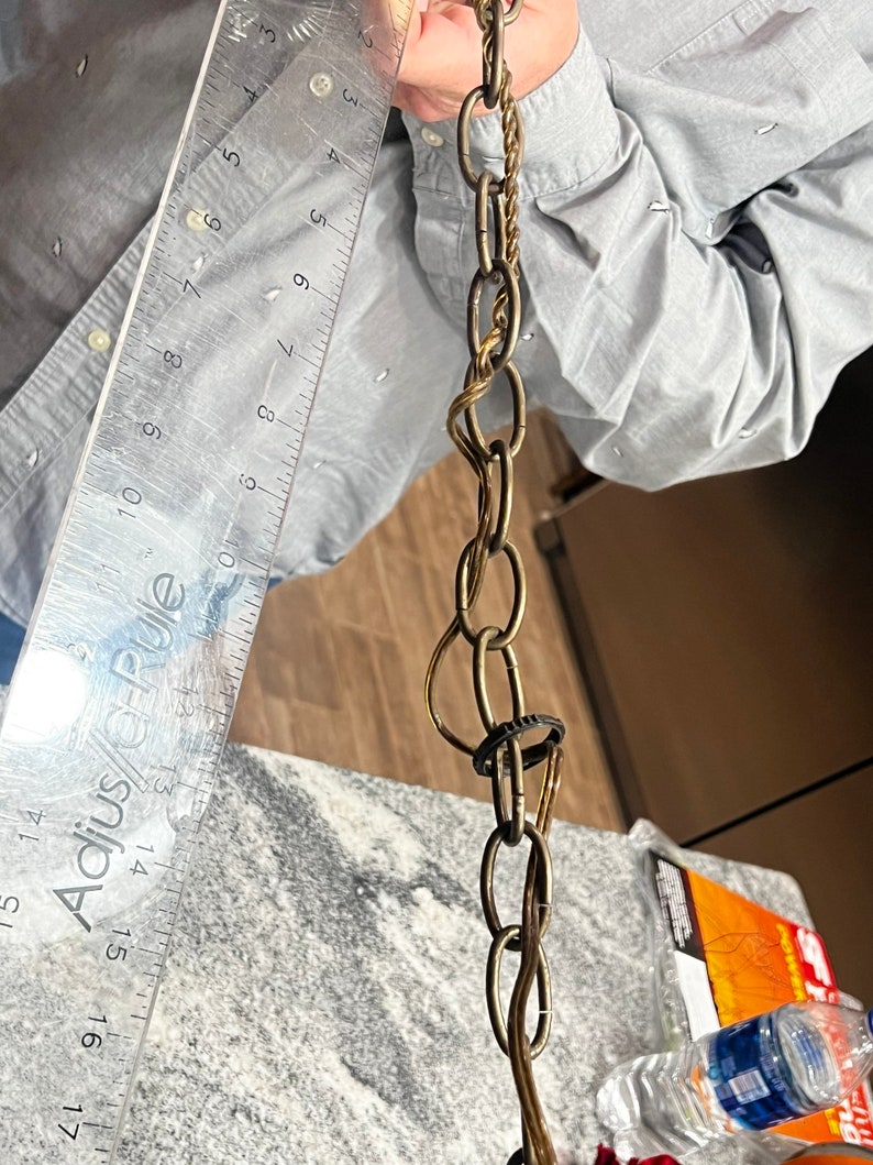 Vintage 1967 Glass Hurricane Lamp Hanging Ceiling Lamp Light Rare ...