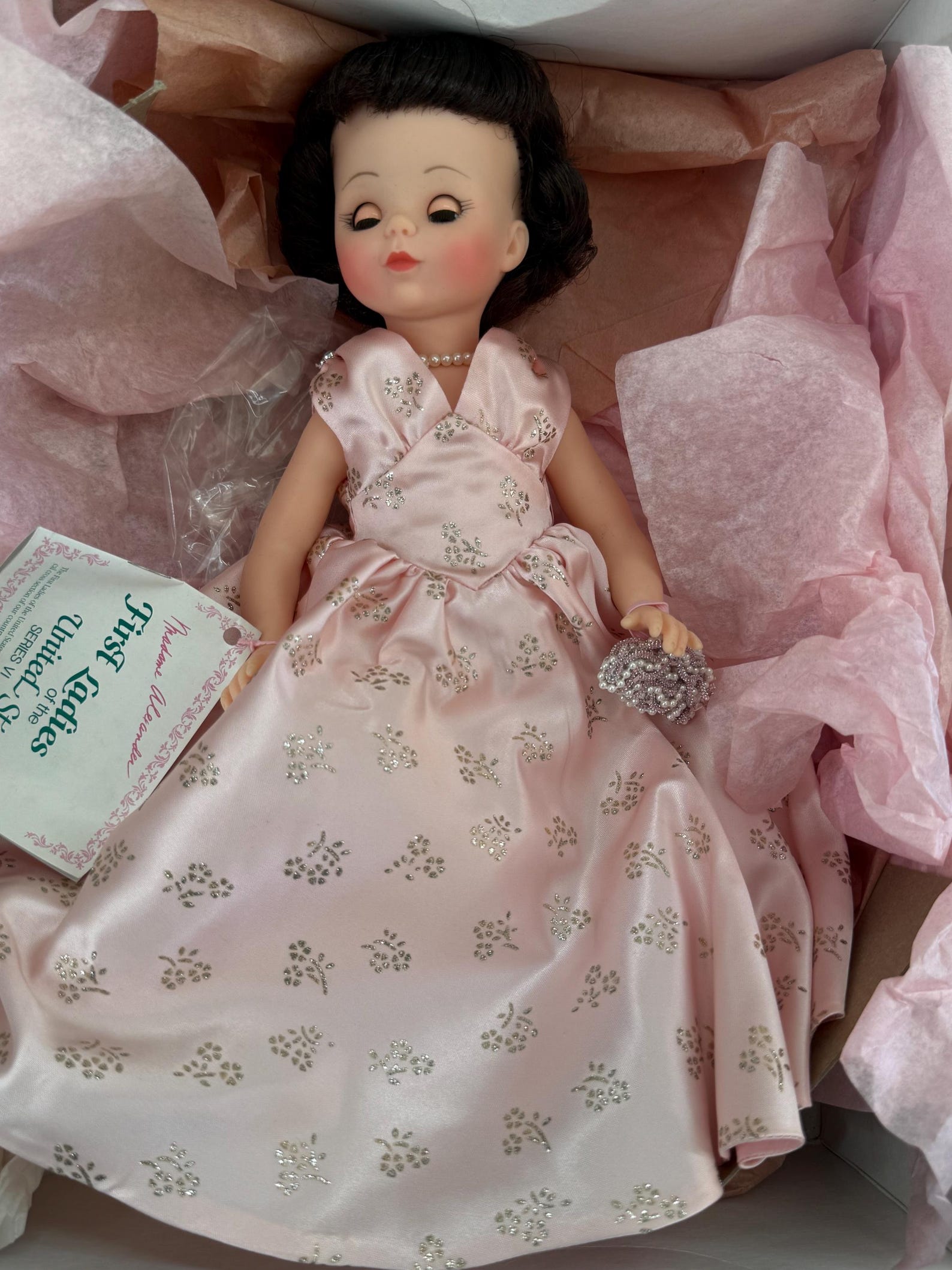 Madame Alexander. First Ladies of the United States Dolls. 14” “mamie ...