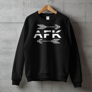 AFK Digital Png File, Instant Download, Funny Away From Keyboard T ...