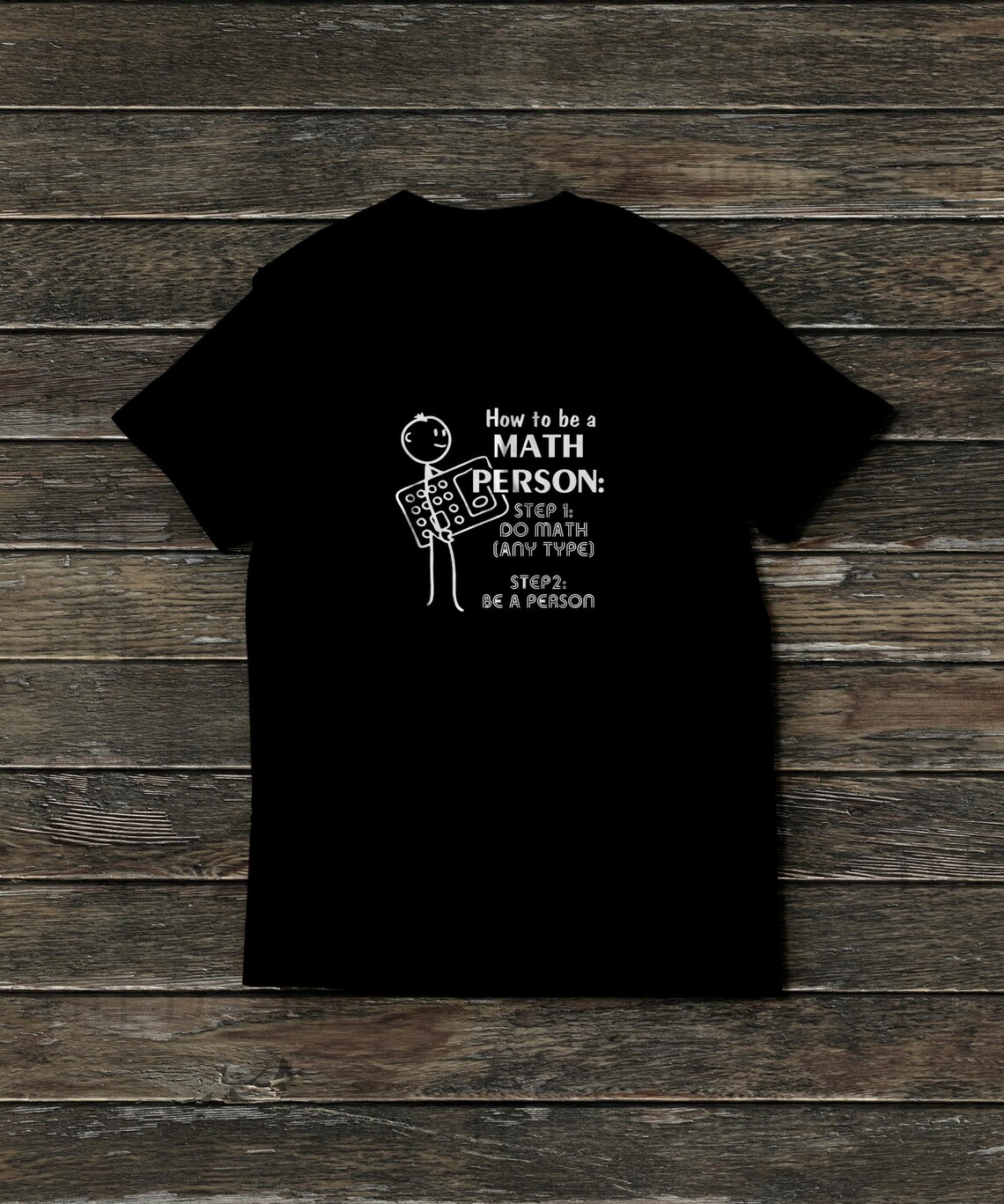 How to Be A Math Person Mathematics Calculator Nerdy Teacher - Etsy