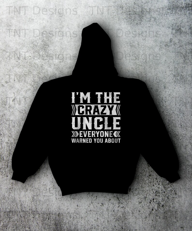 Funny Crazy Uncle Digital Png Design File Instant Download - Etsy