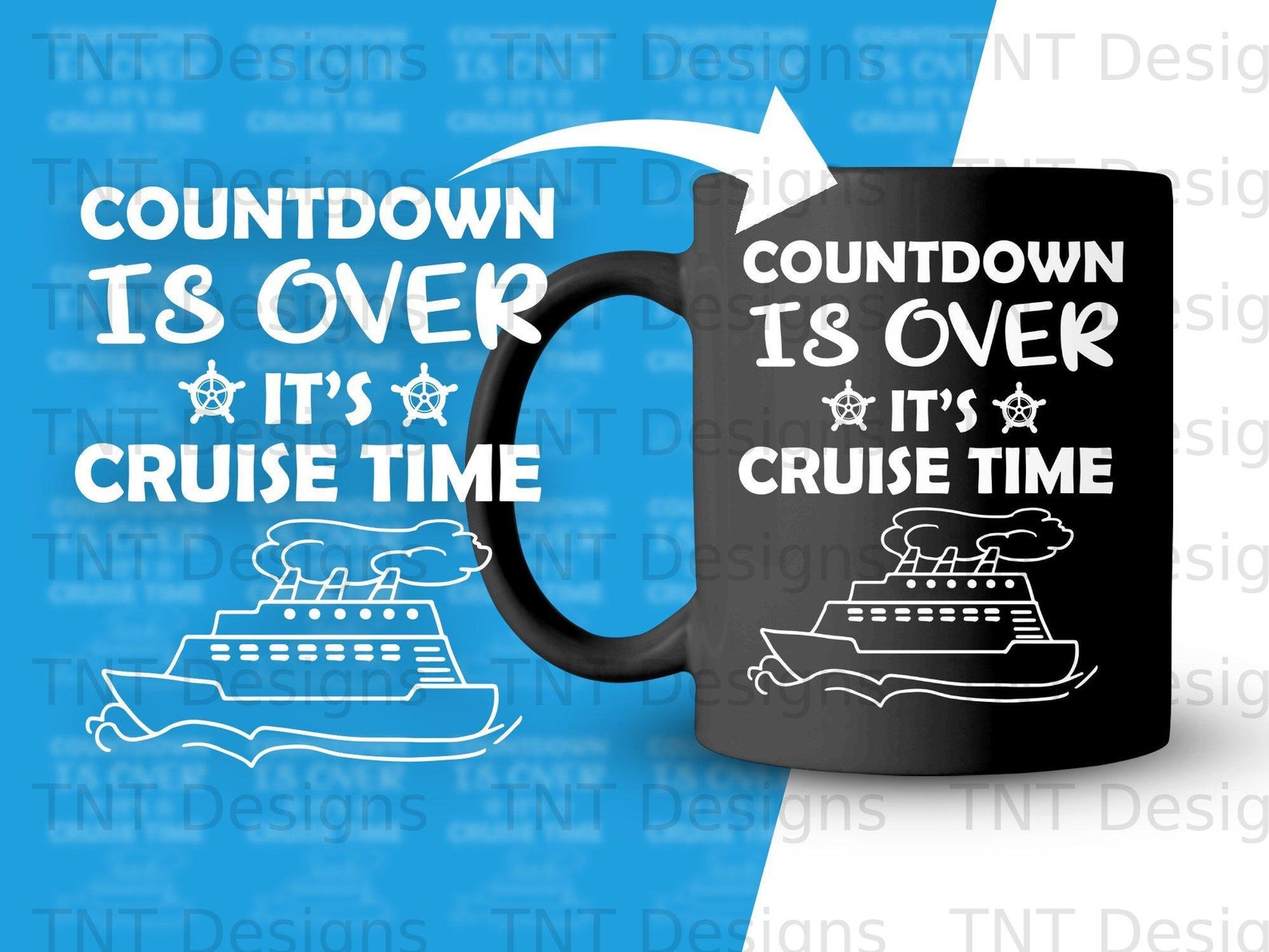 Countdown is Over It's Cruise Time Png Digital File - Etsy