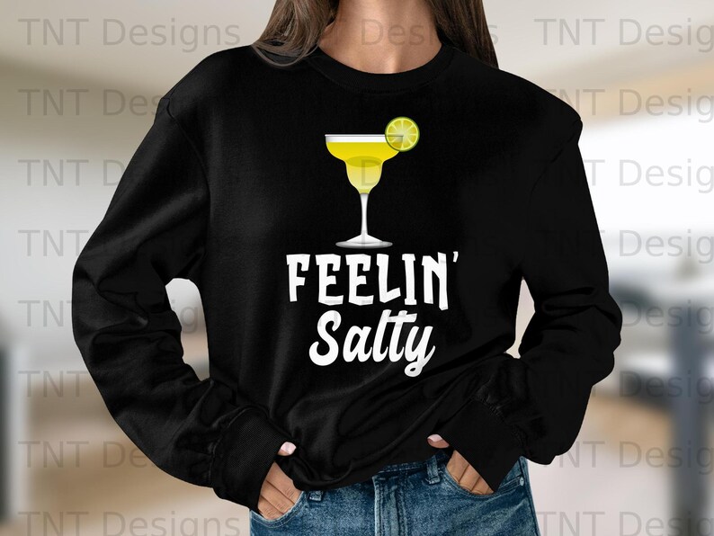 Feeling Salty Png Digital File Instant Download Cinco De - Etsy