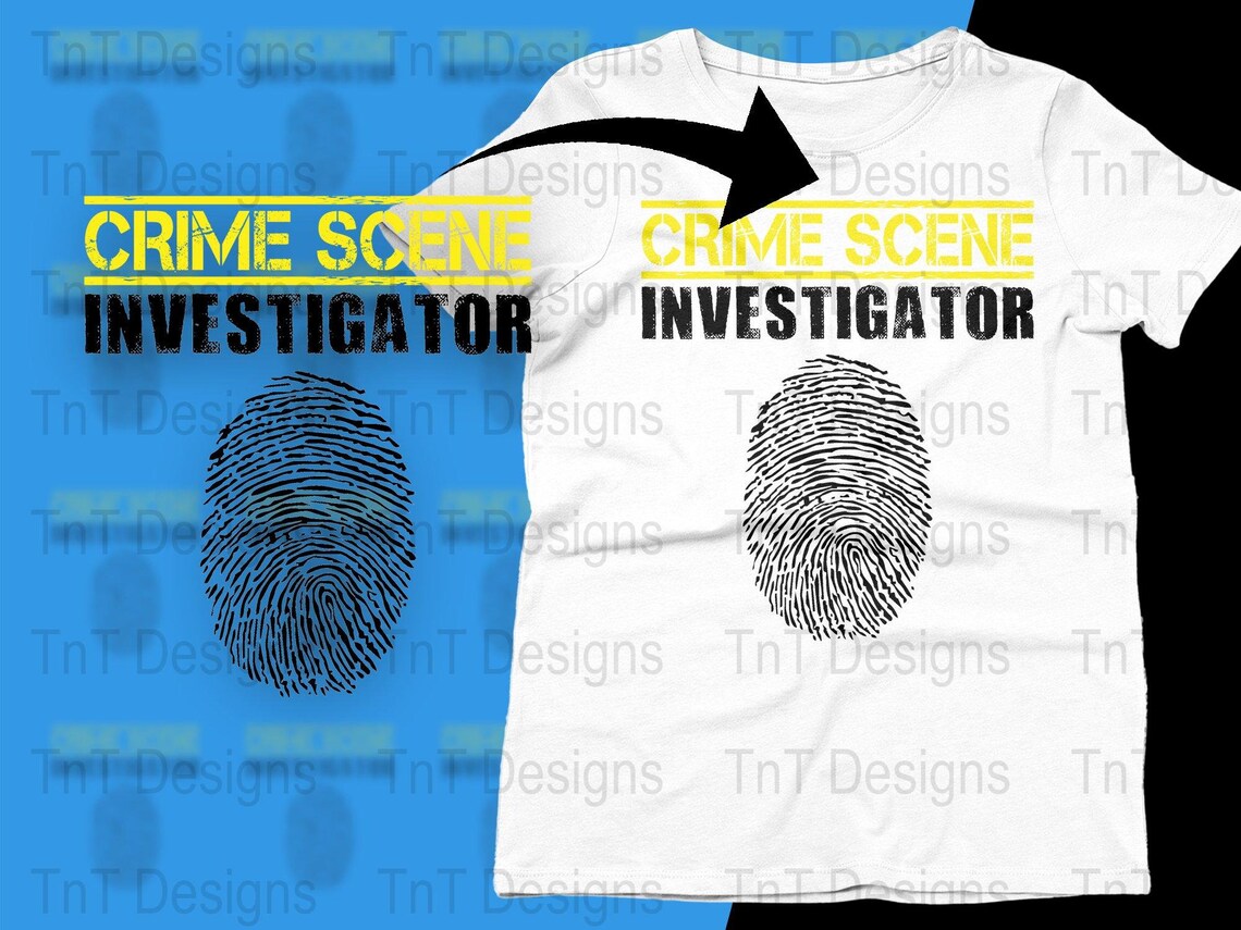 Crime Scene Investigator Digital Png File, Instant Download, Funny ...