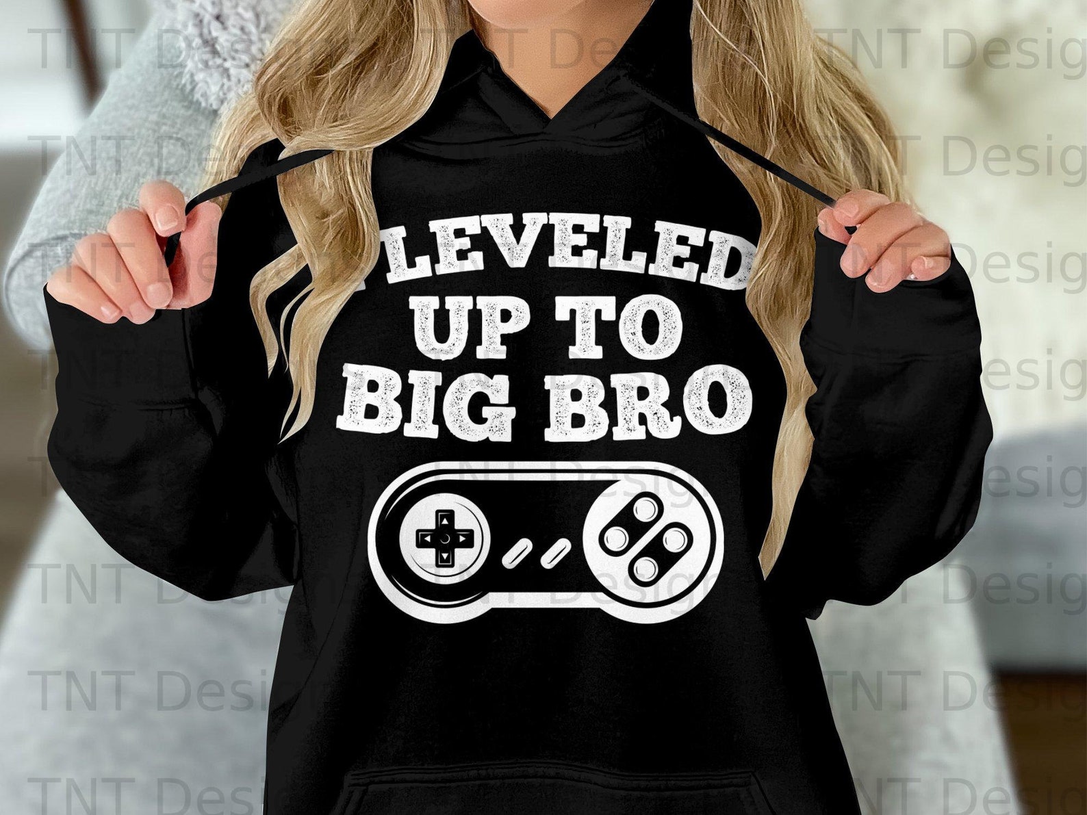 I Leveled up to Big Bro Png Digital File Instant Download - Etsy