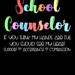 School Counselor You Should See My Heart Digital Png File - Etsy