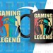 Gaming Legend Digital Png File, Instant Download, Vintage Gamer T-shirt ...