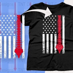 Chiropractor American Flag Digital Png File, Instant Download ...