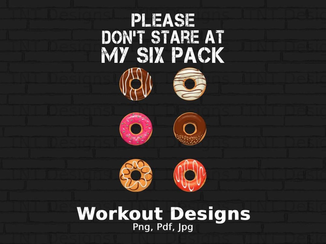 Check Out My Six Pack Digital File Instant Download, Funny Workout ...