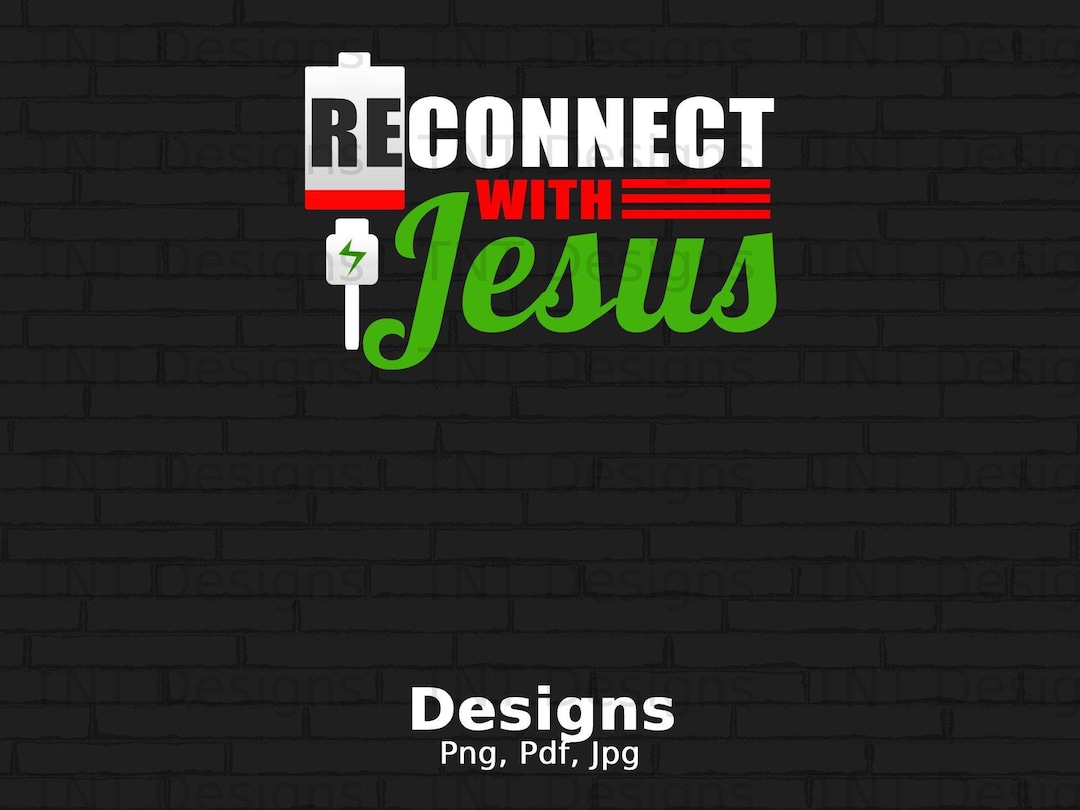Reconnect With JESUS Digital File Instant Download Funny - Etsy